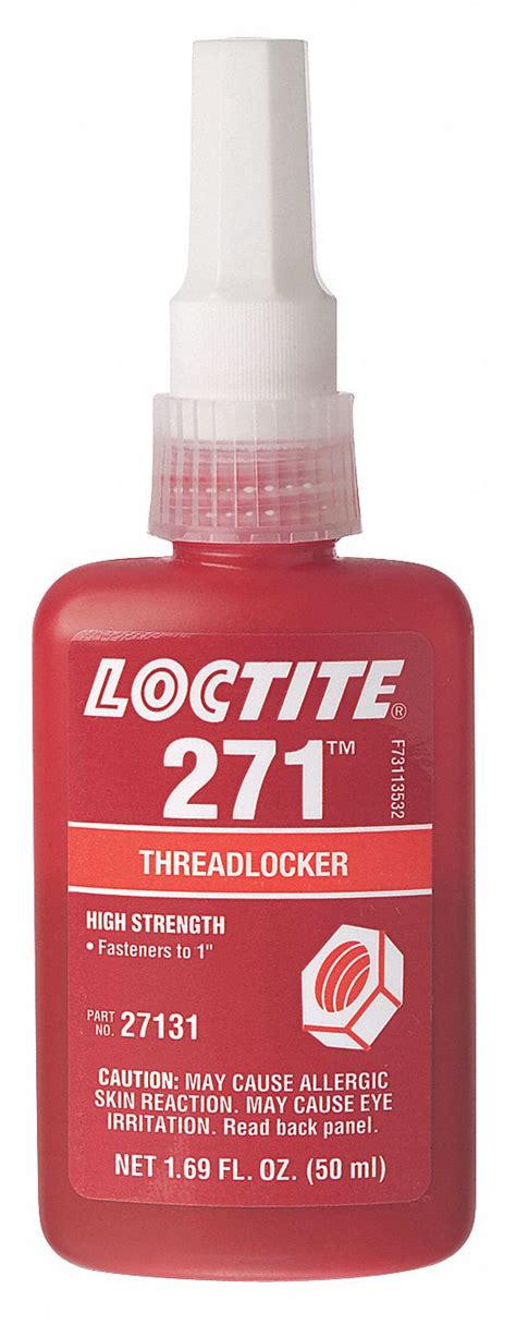 LOCTITE Threadlocker Series 271 Threadlocker Red Liquid 50 ML