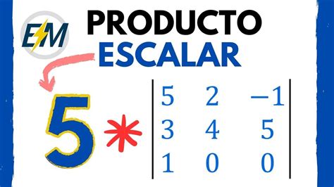 Producto Escalar Propiedades Youtube