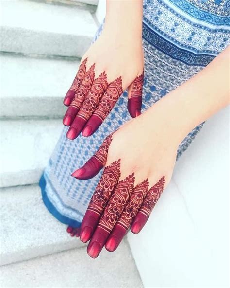 Aggregate More Than 86 Mehndi Design Only On Fingers Super Hot Seven