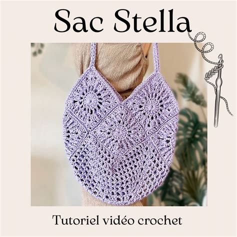 Sac Stella Crochet Facile Tutoriel Vid O Pas Pas Lou Passion