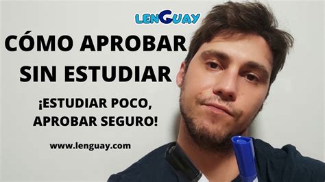 Cómo aprobar sin estudiar cómo aprobar un examen Top 5 trucos EVAU