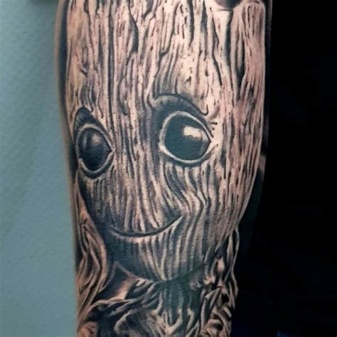 Tatuaż groot Autor Lucky Tattoo dziarownia pl