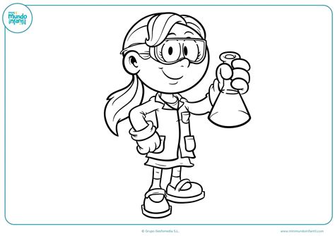Dibujos De Las Profesiones Para Colorear Mundo Primaria