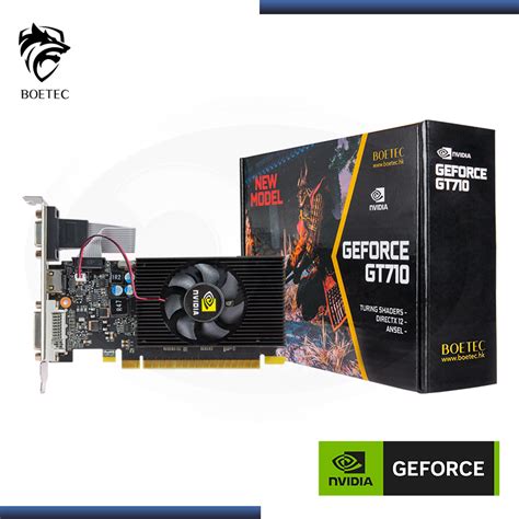 Placa De Video Nvidia Msi Geforce 700 Series Gt 710 Gt 710 1gd3h Lp 1gb