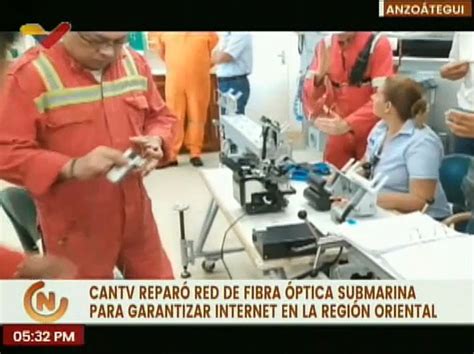 Anzoátegui Equipos multidisciplinarios de Cantv recuperan red de