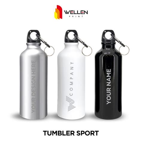 Jual WELLEN PRINT Tumbler Grafir Custom All Model Hampers Termos