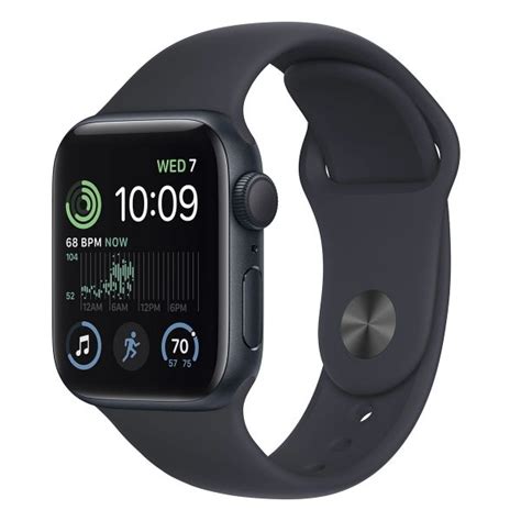 Apple Watch SE 2ª Geração GPS 40mm Alumínio Meia Noite c Bracelete