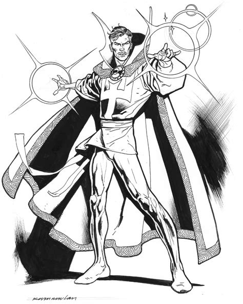 Doctor Strange By Kevin Nowlan Comic Art Comic Art Doctor Strange