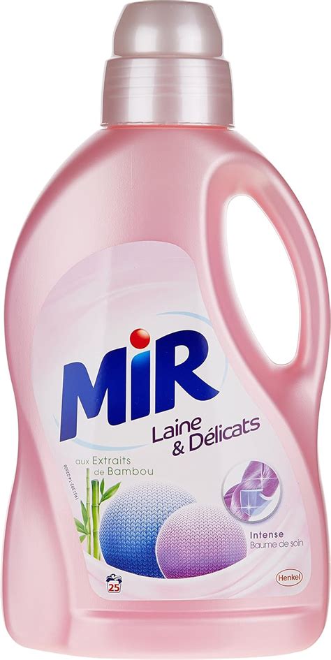 Mir Laine Lessive Liquide Laine Textiles Délicats 25 Lavages 1