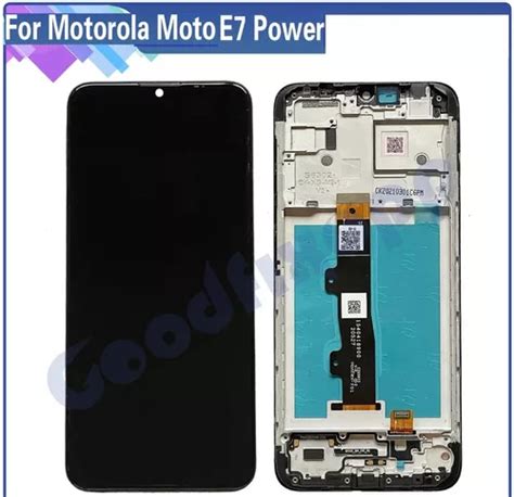 Tela Frontal Moto E7 Power Aro Original Xt2097 Frete grátis