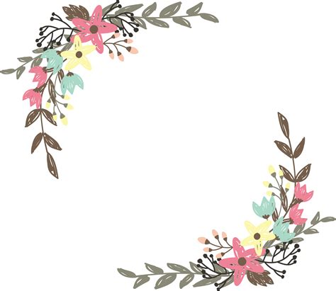 Flower Borders Clip Art Free Printable Image To U