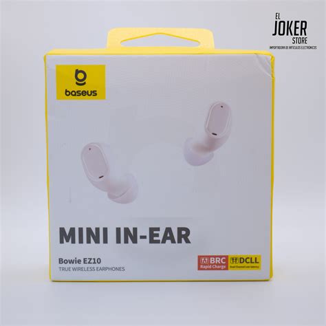 Audífonos Baseus Bowie EZ10 25 Horas Reducción de Ruido Bluetooth