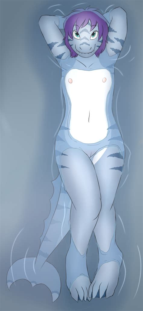 Rule 34 Blue Eyes Breasts Collaboration Cute Female Jailbird Looking At Viewer Luna Shark