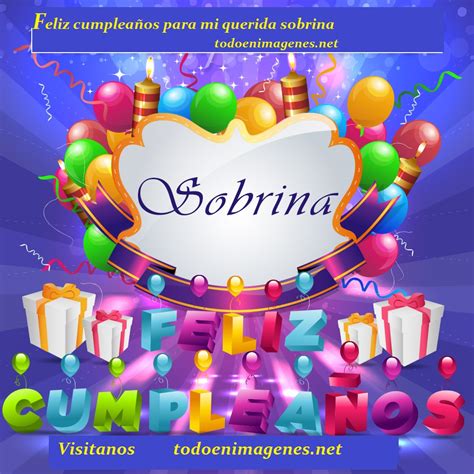 Imágenes de feliz cumpleaños para mi sobrina Descargar imágenes gratis