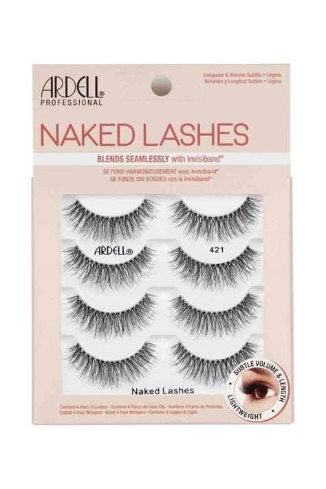 Ardell Naked Lash 421 Black 4 Pairs Walmart