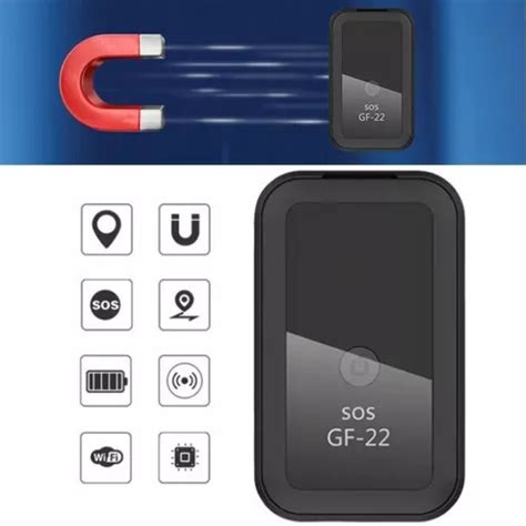 Rastreador GPS portátil en tiempo real por satélite Gf22 MercadoLibre