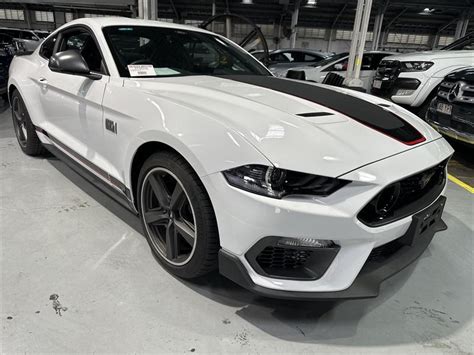 Ford Mustang Mach Fn My White Sp Automatic D Fastback City