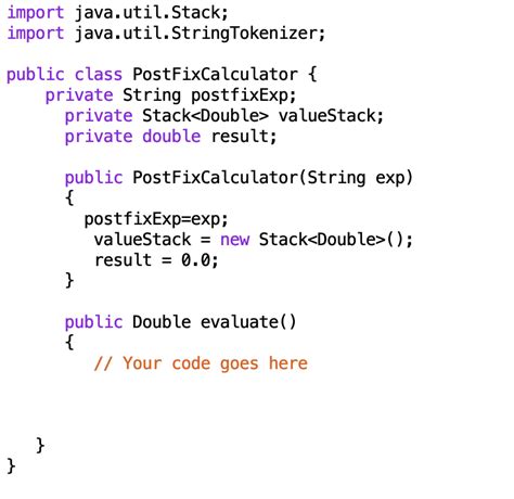 Solved Postfix Notation Postfix Notation Is A Way Of Chegg