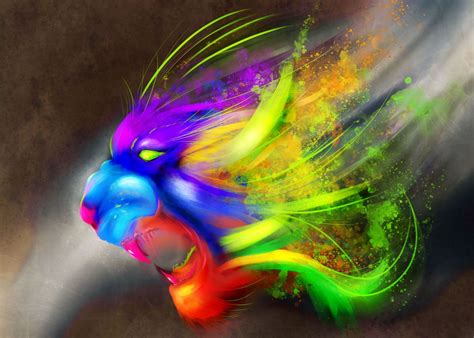 Ruthlessly Vivid Poster Picture Metal Print Paint By Jarrod