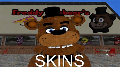 Pack De Skins De Todos Los Five Nights At Freddy S Para Gta San Andreas