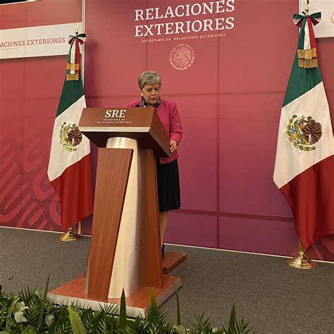 Jaime Vázquez Bracho T on Twitter Bienvenida canciller