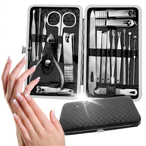 Zestaw Manicure C Ki No Yczki Paznokci Szt Etui Sklep Empik