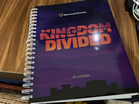 Kingdom Divided Bsf Bible Study Fellowship Free On Carousell