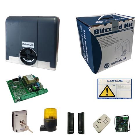 Kit Automatisme Portail Coulissant 500kg 230V 868 Mhz Automatisme FAAC