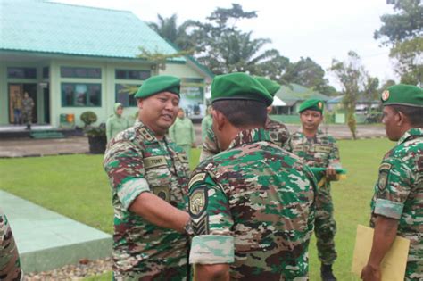 Dandim 0116 Nagan Raya Lepas Anggota Pindah Ke Satuan Baru