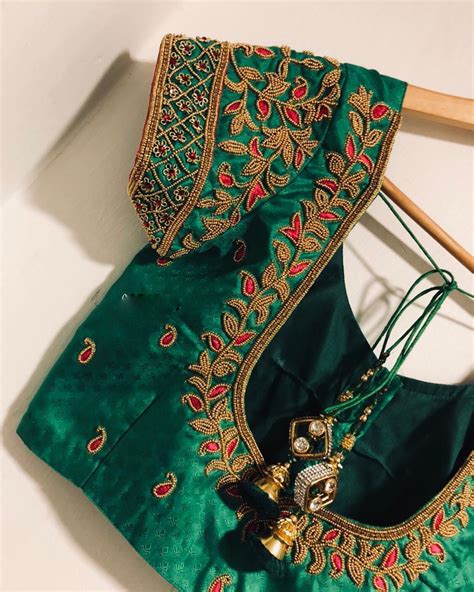 How To Make Embroidery Designs On Blouses