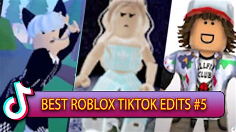 Roblox Tiktok Edits Compilation Youtube