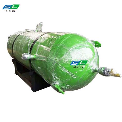 28MPa China GB Standard Vertical Type Air Surge Vessel Buffer Storage