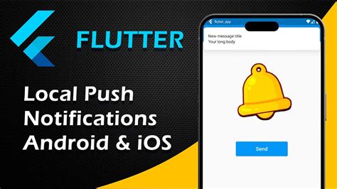 flutter tutorial local push notifications android and ios youtube