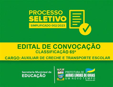 Confira o Edital de Convocação Processo Seletivo Simplificado N002