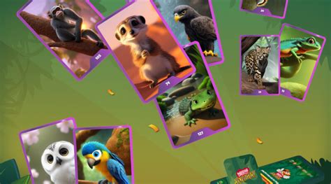 Nestlé Jungly lanza 500 NFTs con animales 3D únicos