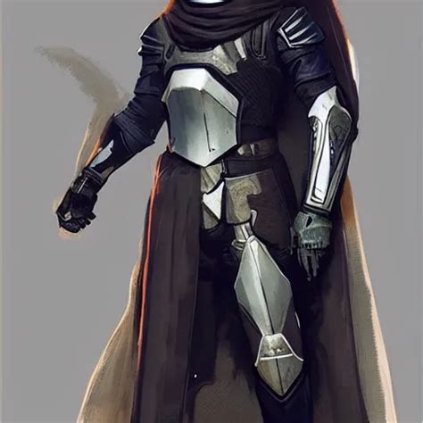 Destiny 2 Concept Armor For Hunter Male Hooded Cape Stable Diffusion
