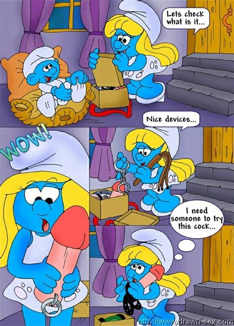 The Smurfs Trying Out New Toy Porn Comics By Drawn Sex The Smurfs