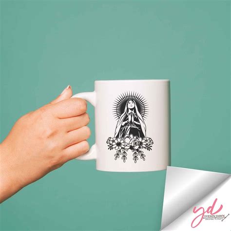 Our Lady Of Guadalupe Svg Virgin Mary Svg Mama Mary Svg Etsy