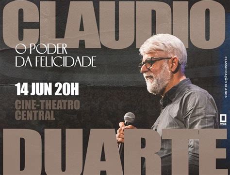 Cláudio Duarte O Poder Da Felicidade em Juiz de Fora Evento ON