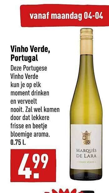 Vinho Verde Portugal Aanbieding Bij ALDI