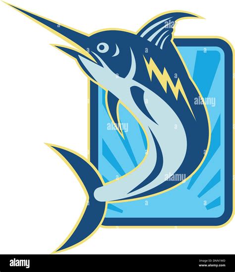 Blue Marlin Vector Vectors Hi Res Stock Photography And Images Alamy