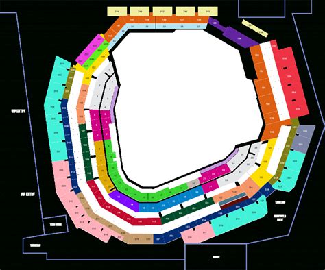 Texas Rangers Stadium Map Printable Maps Images And Photos Finder