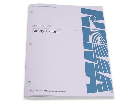 Ansi Z535 Color Chart A Visual Reference Of Charts Chart Master