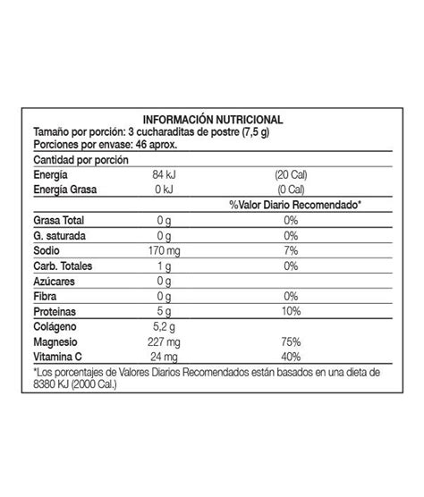 Suscripci N Col Geno Con Magnesio Y Vitamina C Sabor Fresa Polvo Anturios