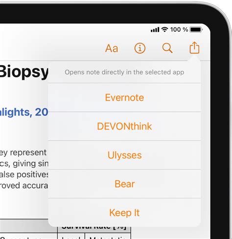 how to export pdf annotations to keep it for ipad highlights