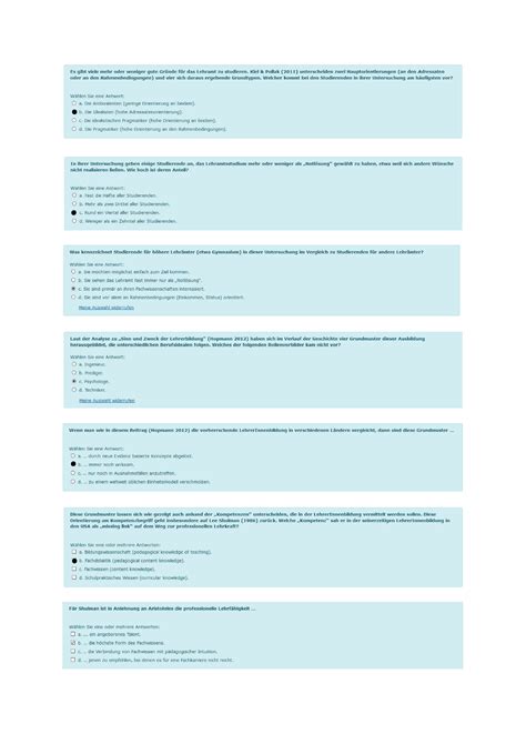 Historische und systematische Grundlagen Prüfungsfragen Historische