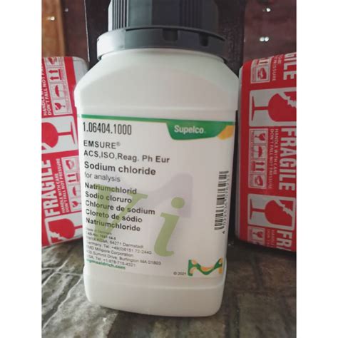 Jual Sodium Chloride NaCl Natrium Klorida Merck 1 Kg M 1 06404 1000