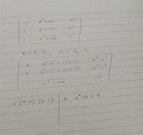 using properties of determinant prove that 3a a b a c b a 3b b c c a