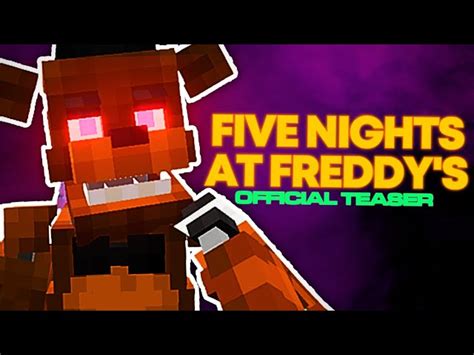 FNAF Movie Set Interior Exterior Mods FNAF Minecraft Map