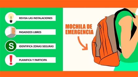 Interactivo Cómo actuar en caso de un sismo 3 pasos a tener en